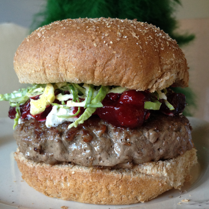 The Ultimate Christmas Burger - The Devil Wears Parsley